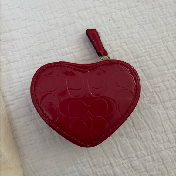 Coach | Bags | Coach Red Heart Jewelry Organizer | Poshmark